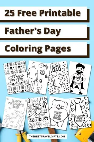25 Free Father's Day Coloring Pages[No Email Required]